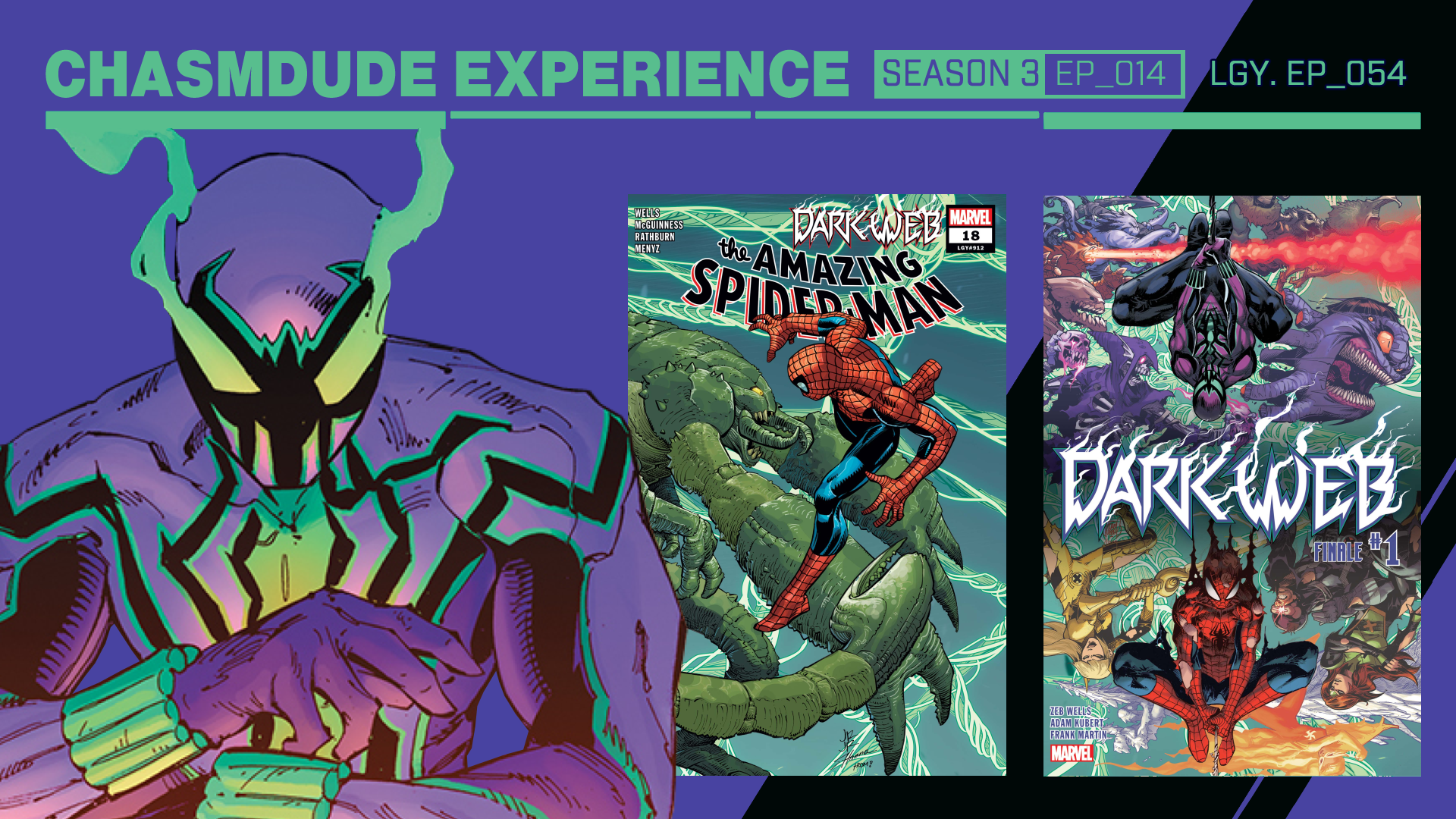 Spideydude Experience Audio Edition #55: The Dark Web Finale!